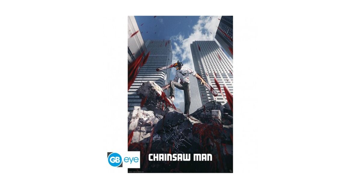 Abysse: Chainsaw Man - Key Visual Maxi Poster (91.5X61) (GBYDCO445 ...