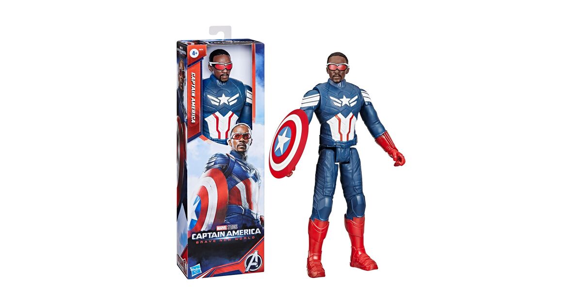 Hasbro Captain America: Brave New World - Titan Heroes Sam Wilson ...