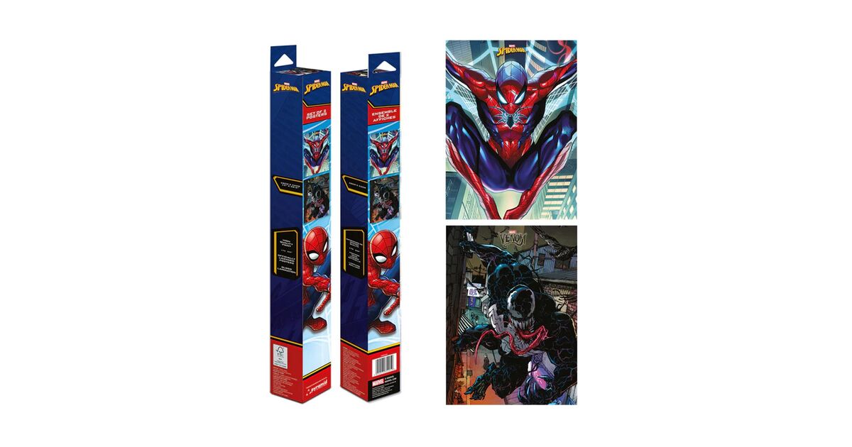 Pyramid: Marvel - Spider-Man Poster Set (52x38cm) (PPB35405) | Nerdom ...