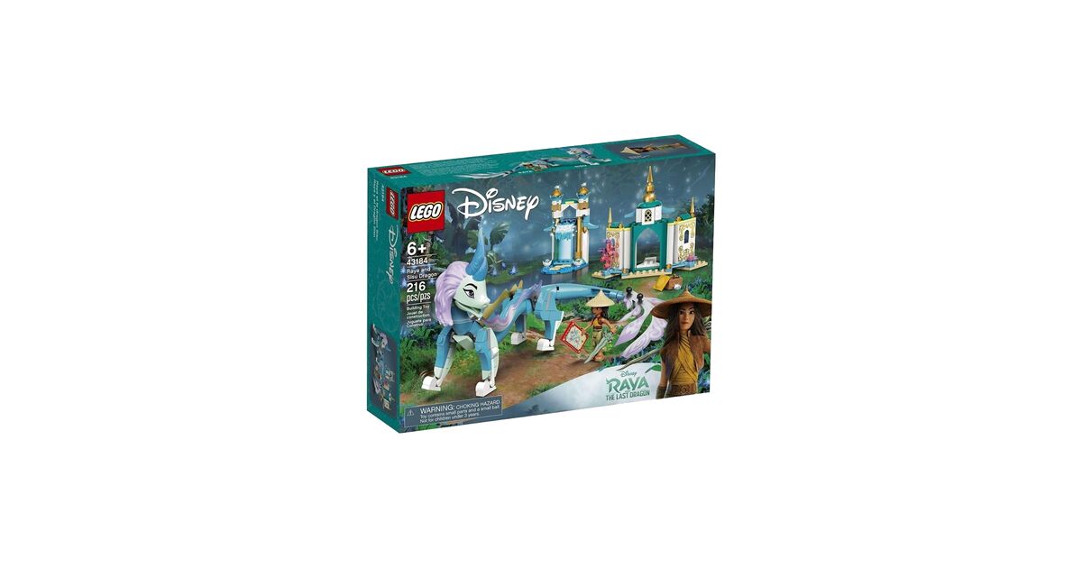 LEGO® Disney Raya And The Last Dragon Raya Sissy and Dragon | Nerdom