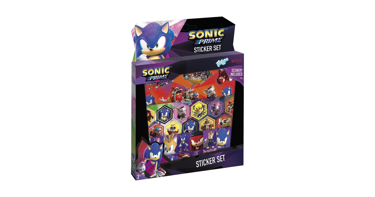 Aυτοκόλλητα Totum: Sonic Prime - Sticker Set (TT280502) | Nerdom