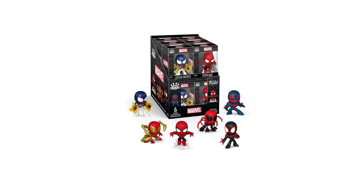 Funko Minis: Marvel - Spider-Man Comics (Random) Bobble-Head Vinyl ...