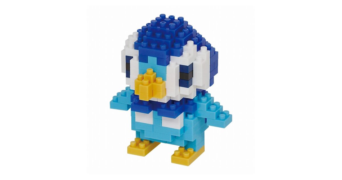 Φιγούρα Bandai Nanoblock : Pokemon Piplup Building Block Figure | Nerdom