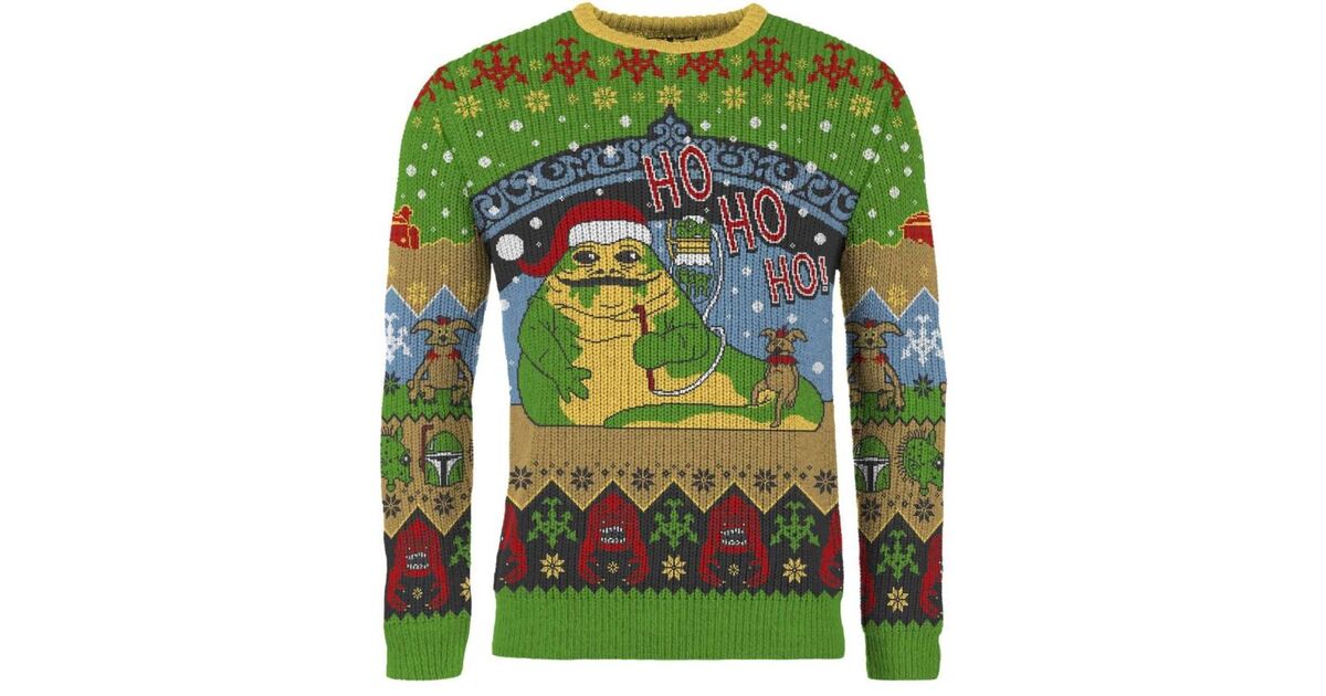 Star Wars: Jabba the Hutt Christmas Jumper | Nerdom, Greece