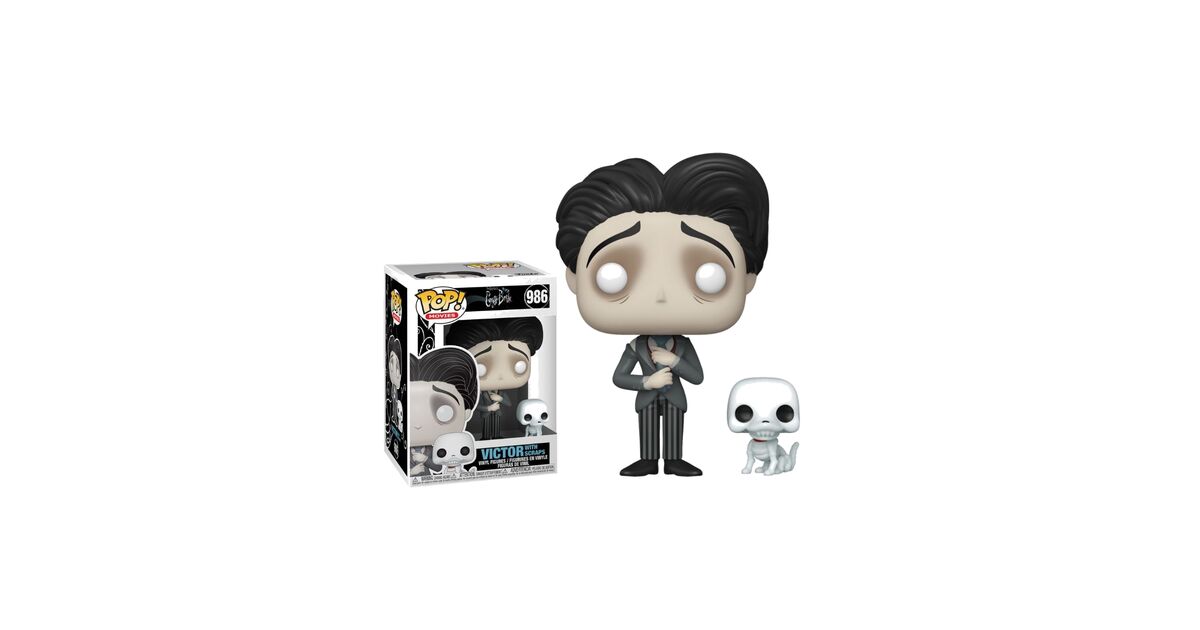 Φιγούρα Funko Pop! Corpse Bride - Victor Van Dort with Scraps | Nerdom