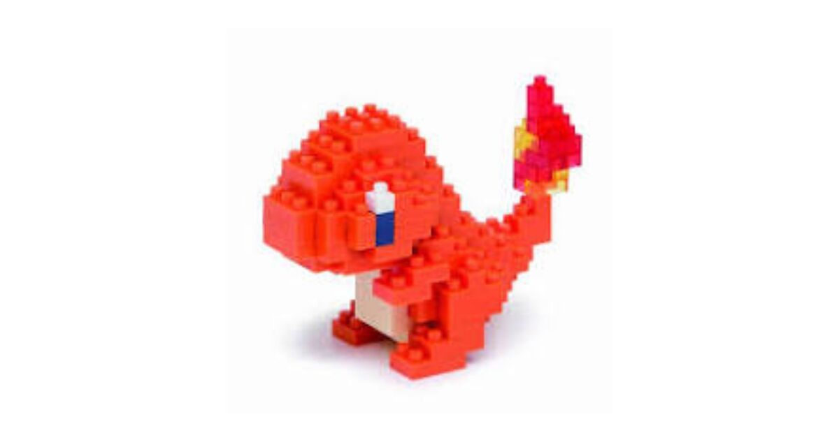 Bandai Nanoblock Charmander Building Block Figure | Nerdom, Greece