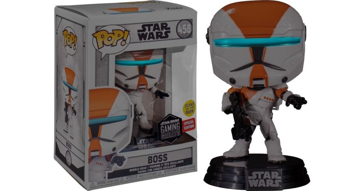 Funko Pop!Star Wars Republic Commando Boss(Special Edition ) #56097 ...