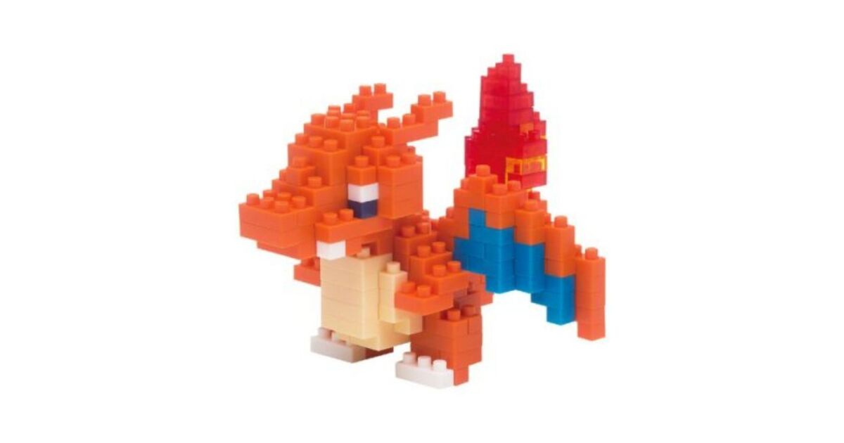 Bandai Nanoblock Charizard Building Block Figure | Nerdom, Greece