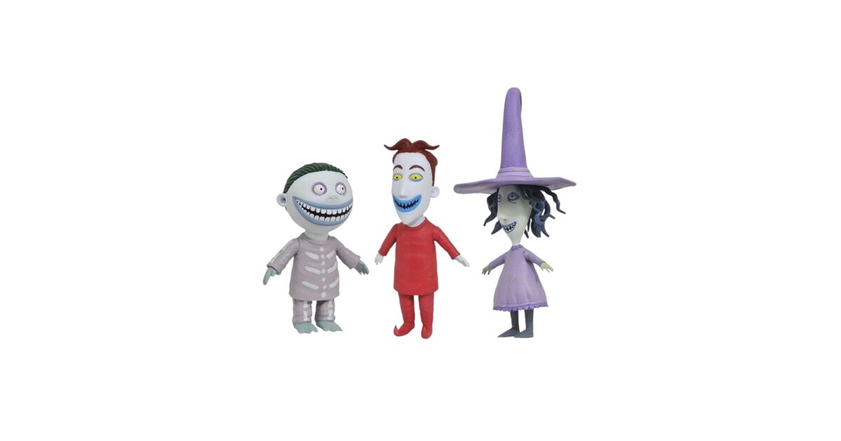 Disney Nightmare Before Christmas Lock, Shock Barel Action Figure | Nerdom