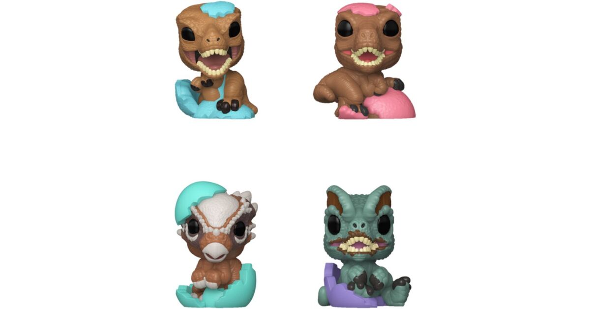 Funko Bitty Pop! Easter Eggs: Jurassic Park (Blind Bag/Random) 1pc ...