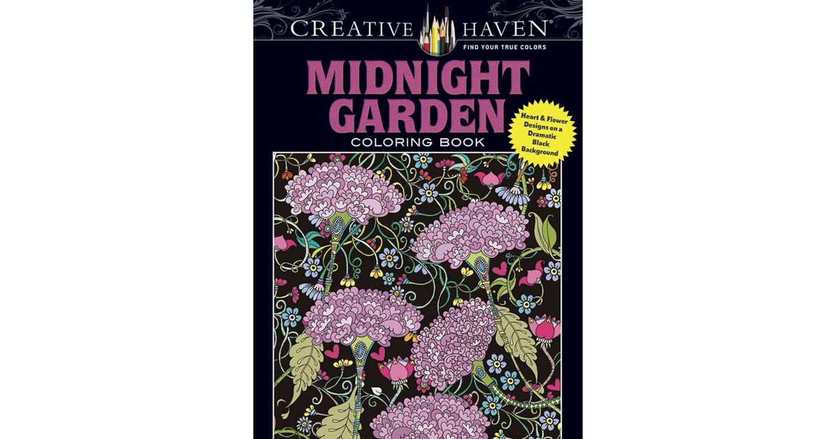 Midnight Garden Coloring Book | Nerdom