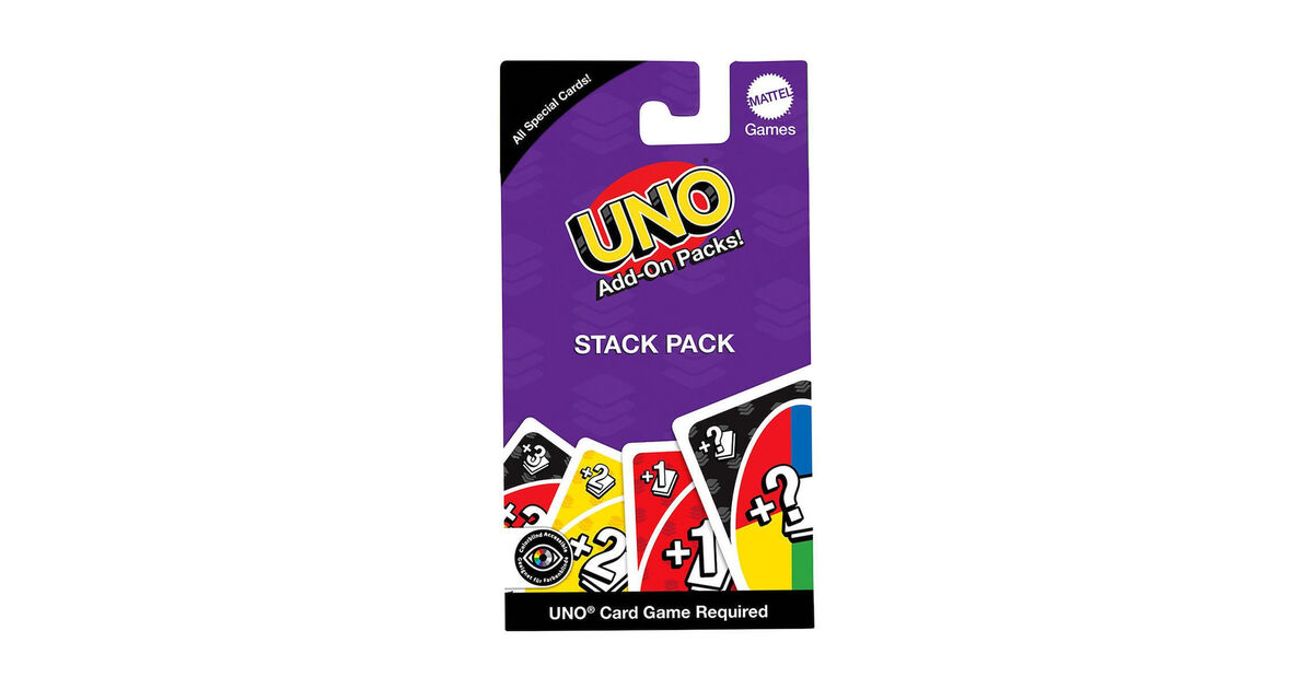 Mattel UNO®: Add-On Packs Κάρτες Στοιβάγματος | Nerdom, Greece
