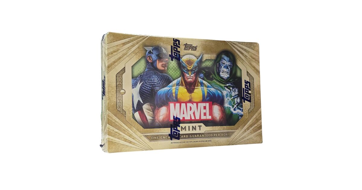Topps 2025 Marvel Mint Hobby Box | Nerdom, Greece