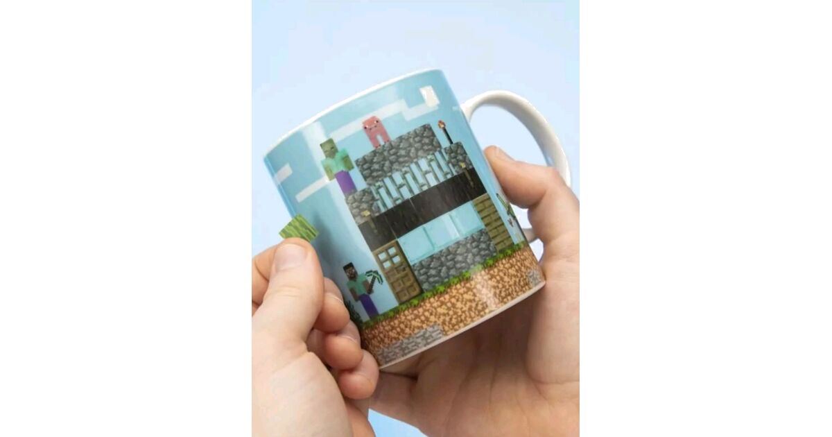 Minecraft Build a Level Mug | Nerdom, Greece