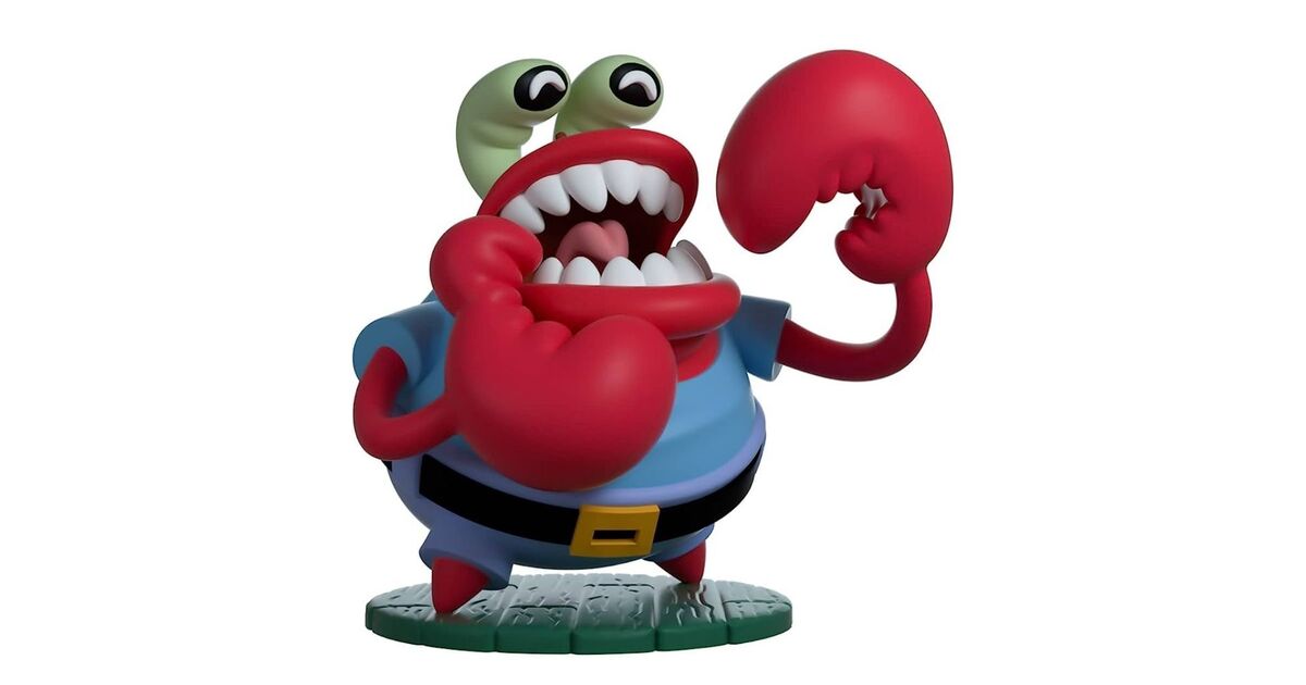 Youtooz SpongeBob Vinyl Figure Choking Mr. Krabs | Nerdom