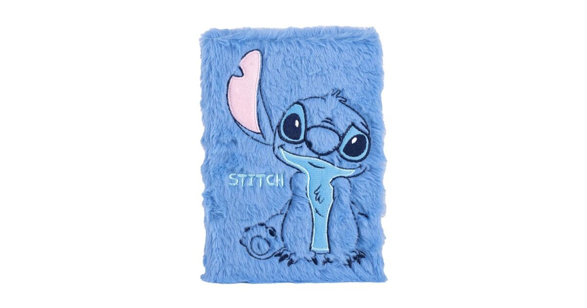 Disney Stitch Fluffy Notebook Α5 | Nerdom, Greece