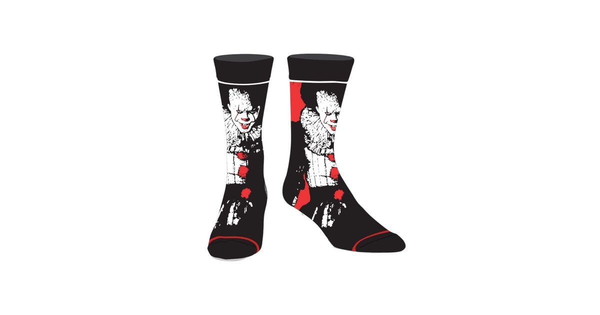 IT Pennywise Character Crew Socks | Nerdom