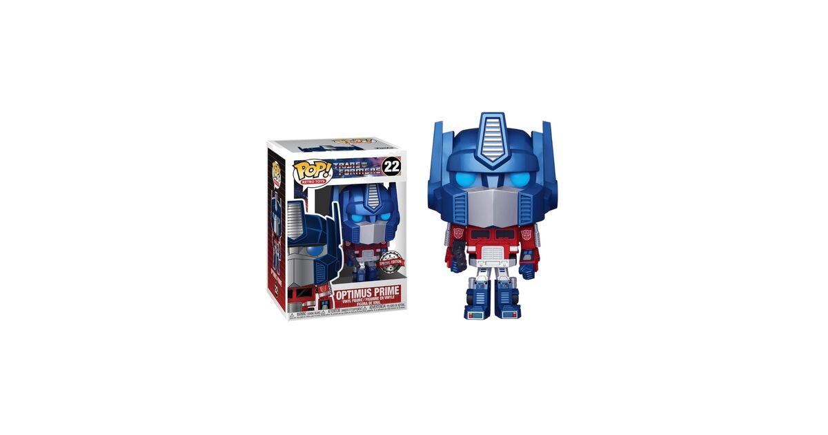 Funko Pop! Optimus Prime Metallic (Special Edition) | Nerdom