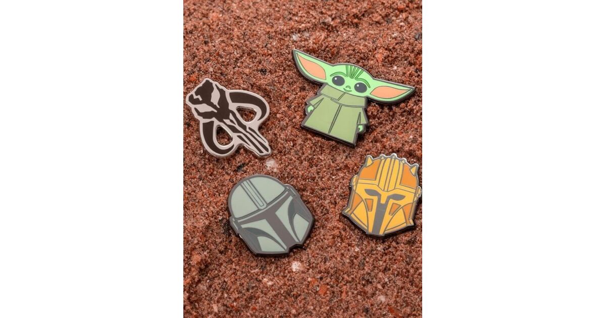 Star Wars The Mandalorian Enamel Pin Badges | Nerdom