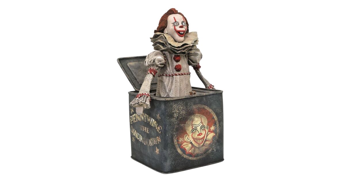 It Chapter Two Gallery PVC Diorama Pennywise in Box | Nerdom