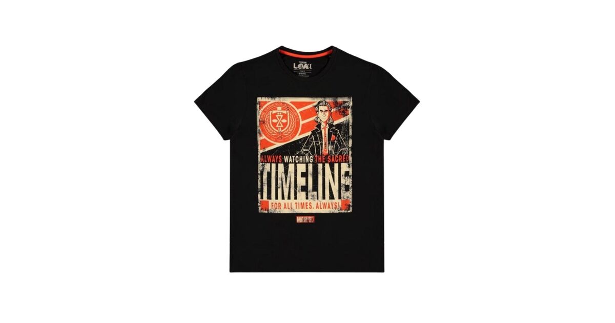 Marvel Loki Timeline Poster T-Shirt | Nerdom