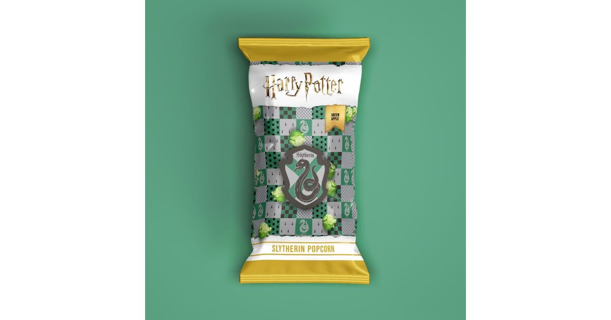 Pop Corn Harry Potter Slytherin Green Apple | Nerdom