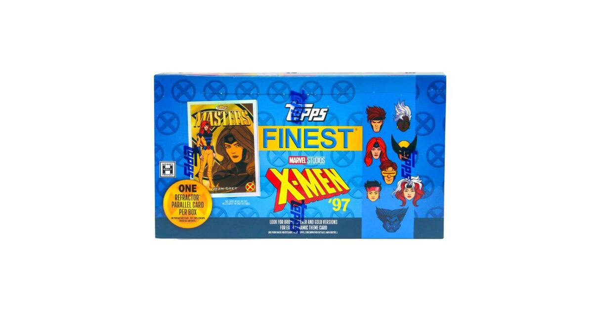 Κάρτες Topps 2025 Finest X-Men 97 Topps Hobby Box | Nerdom