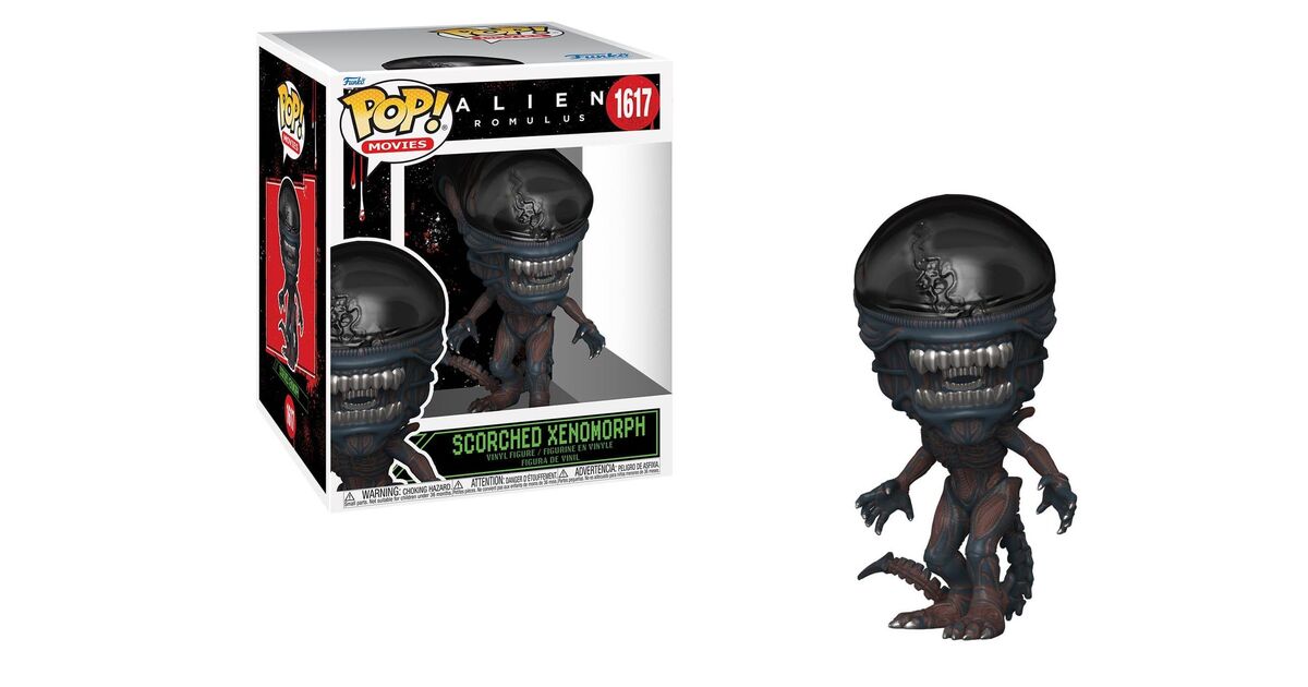 Φιγούρα Funko Pop! Super Movies: Aliens Romulus Scorched Xenomorph 6 ...