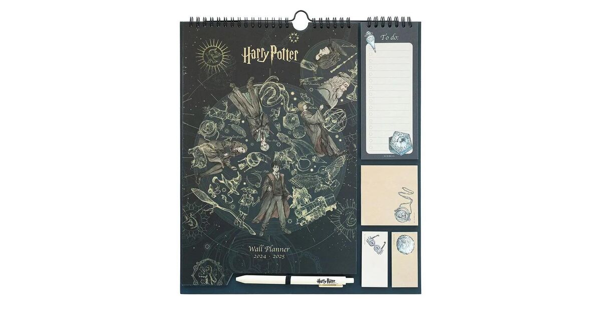Ημερολόγιο Harry Potter Wall Calendar 24/25 | Nerdom
