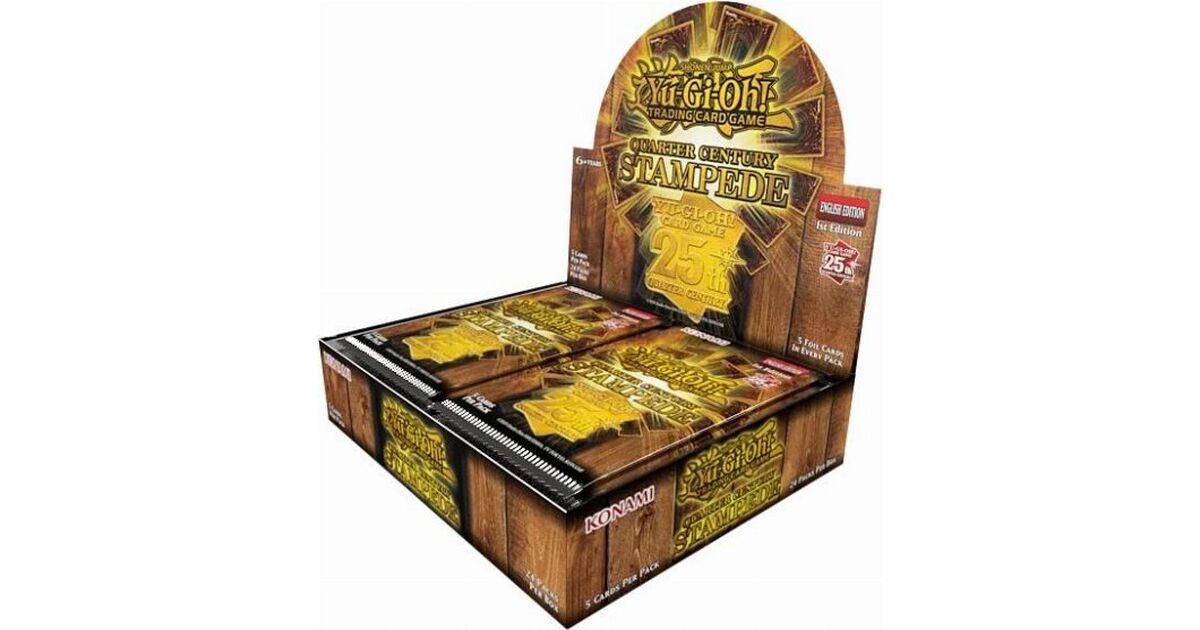 Yu-Gi-Oh! TCG Booster Display (24 boosters) - Quarter Century Stampede | Nerdom