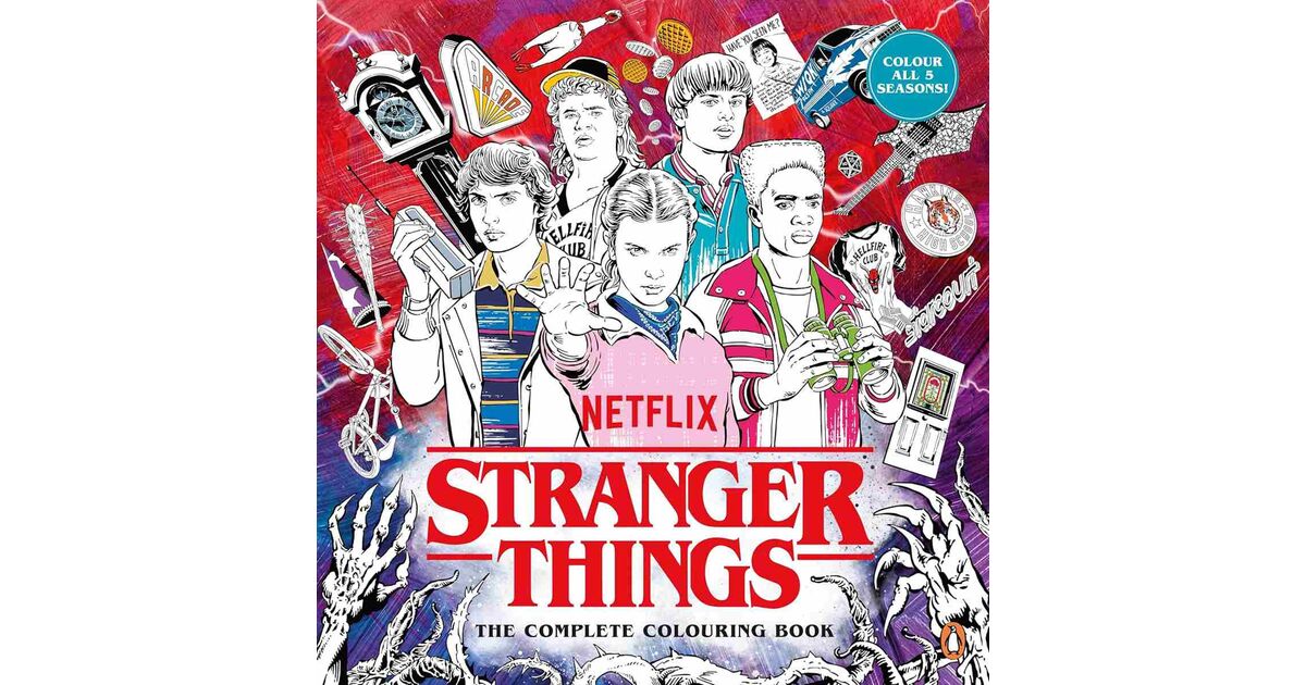 Stranger Things Official Coloring Book | Nerdom, Greece