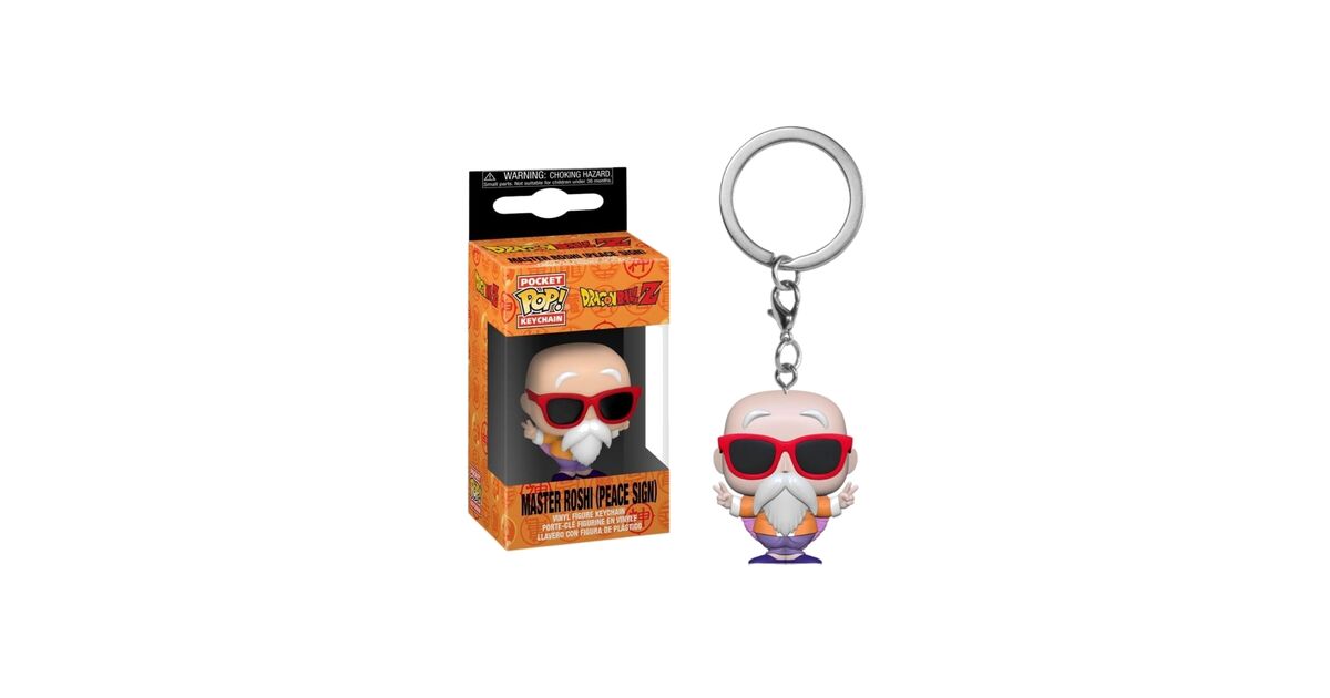 Funko Pocket Pop! Dragon Ball Master Roshi Peace Sign | Nerdom