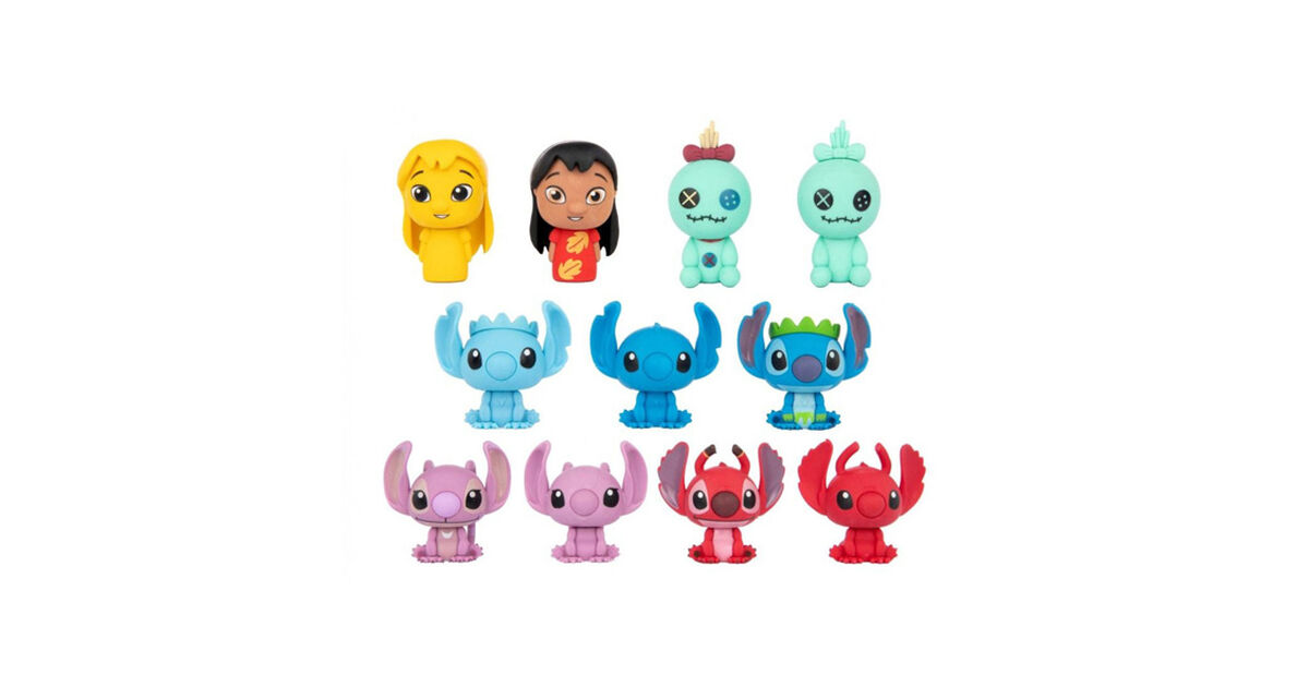 Disney Lilo & Stitch Gravity Feed Puzzle Palz 1pc Random Pick | Nerdom ...