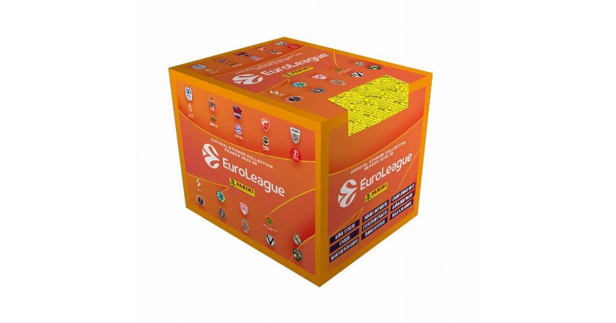 Panini Euroleague 2026 Stickers | Nerdom, Greece