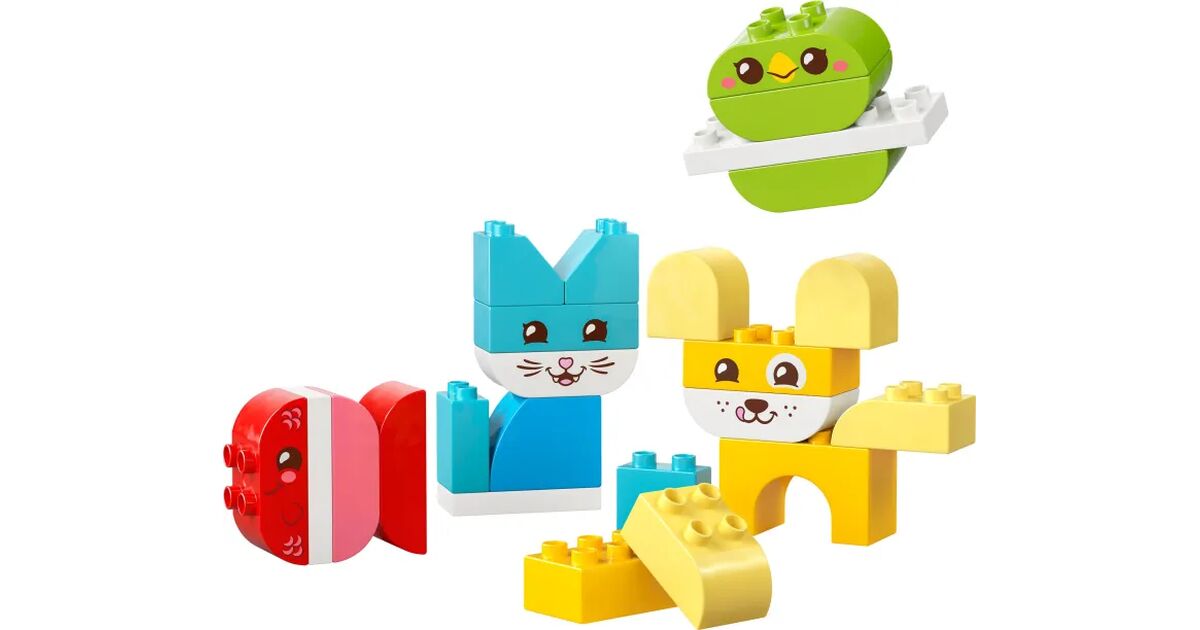 LEGO® DUPLO® My First: 3 in 1 Creative Cute Pets (10477) | Nerdom, Greece