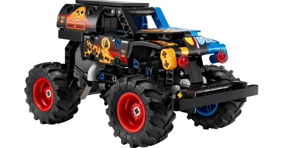 LEGO® Technic: Monster Jam™ Grave Digger™ Fire and Ice (42219) | Nerdom