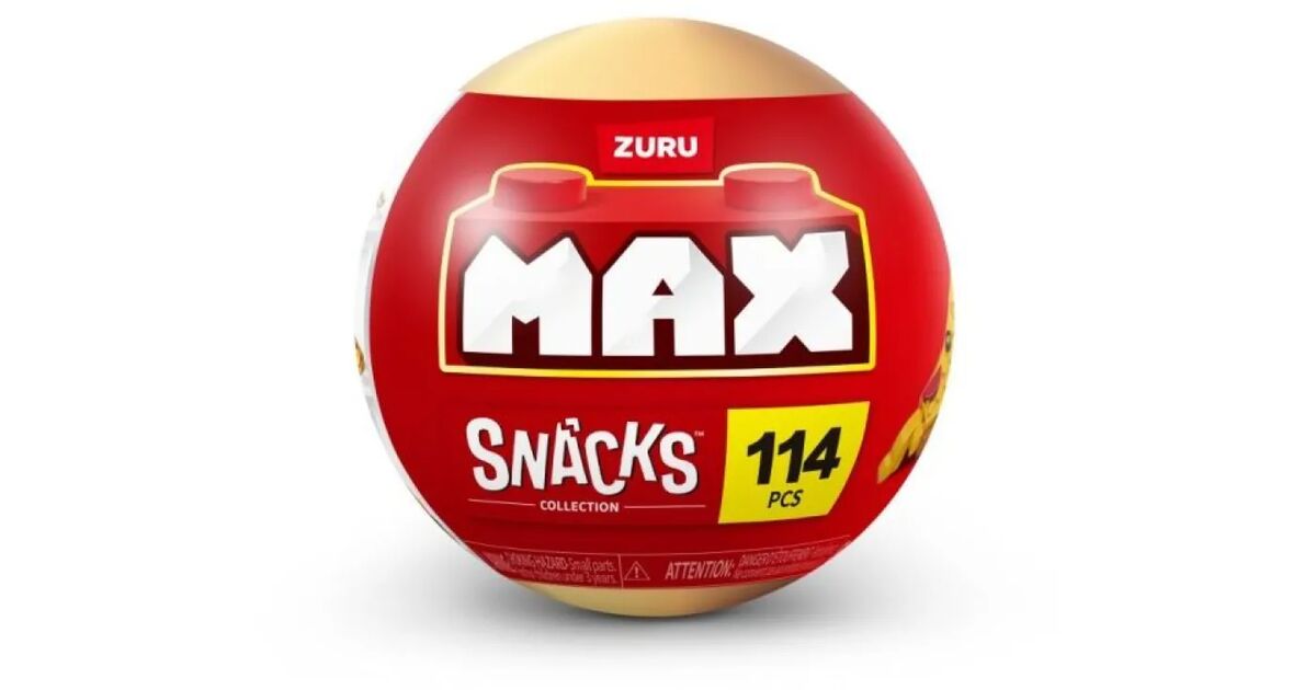 Zuru Blocks Max Build Snacks Series 1-6 1pc Random Pick | Nerdom, Greece