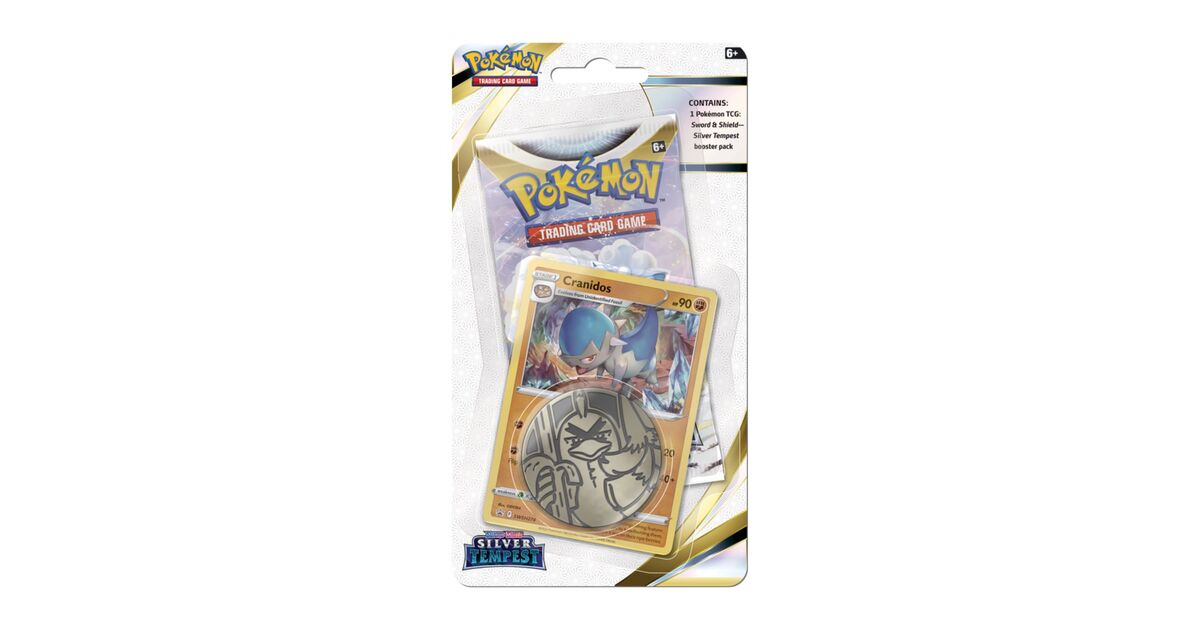 Pokemon TGC Sword & Shield 12 Silver Tempest Checklane Blister #85099 ...
