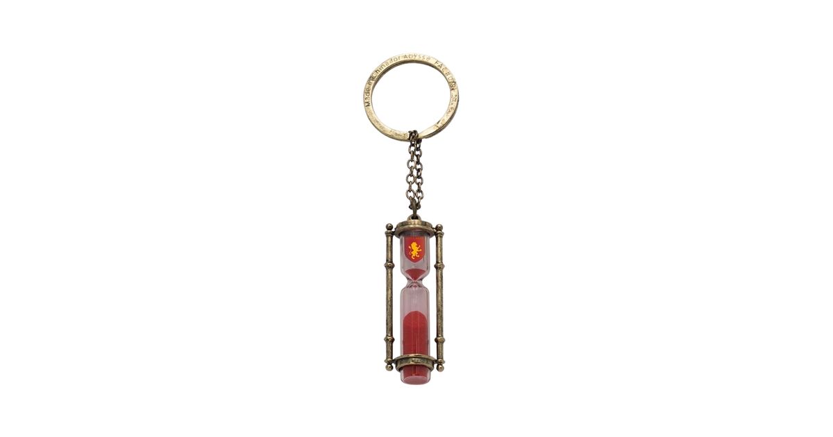 Harry Potter Gryffindor Hourglass Keychain | Nerdom