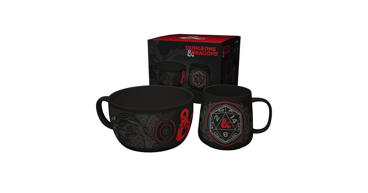 Dungeons and Dragons Breakfast Set | Nerdom