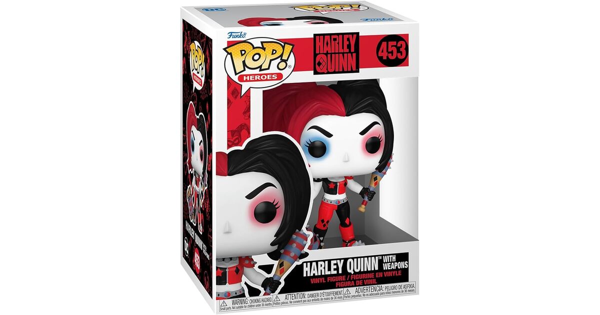 Funko Pop! Heroes: Harley Quinn Harley Quinn with Weapons #65616 | Nerdom