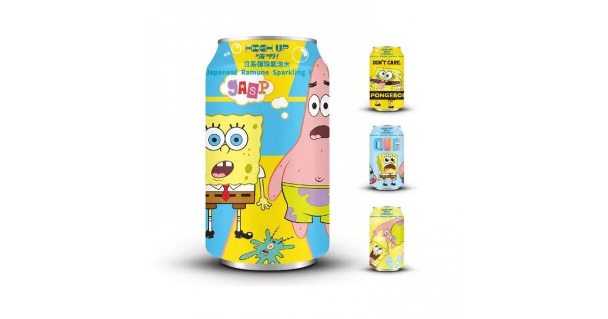 Ramune High Up Sparkling Spongebob Original Falvour Τυχαία Επιλογή | Nerdom