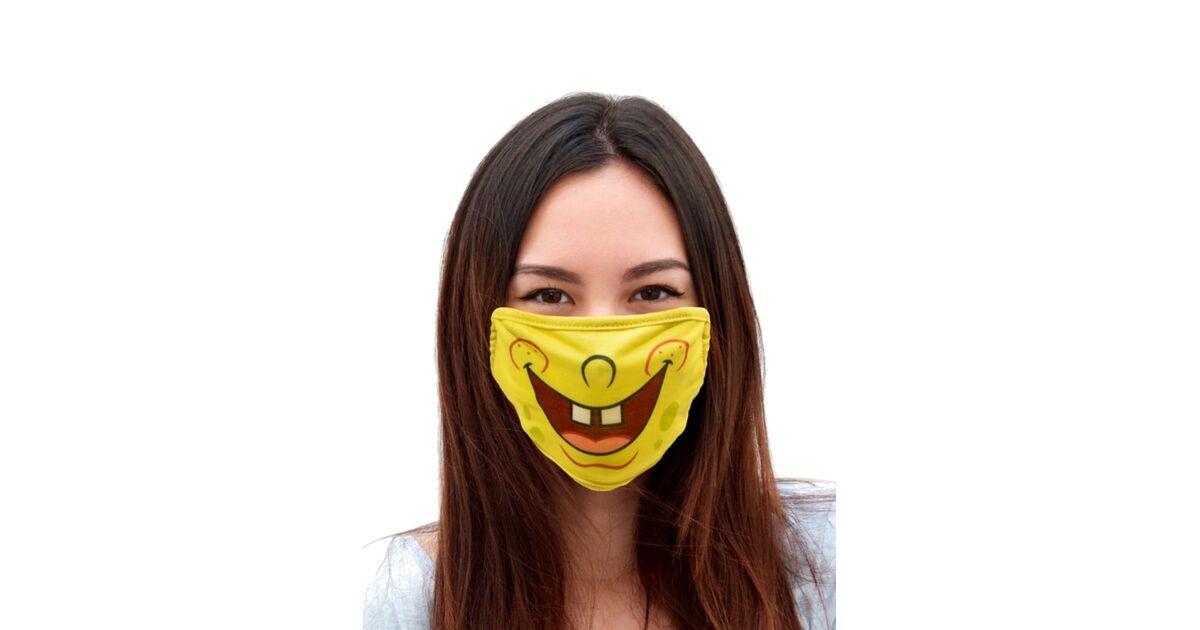 Spongebob Face Mask | Nerdom