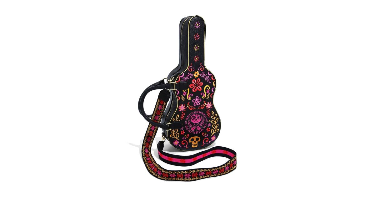 Loungefly Pixar Coco Guitar Crossbody Bag | Nerdom