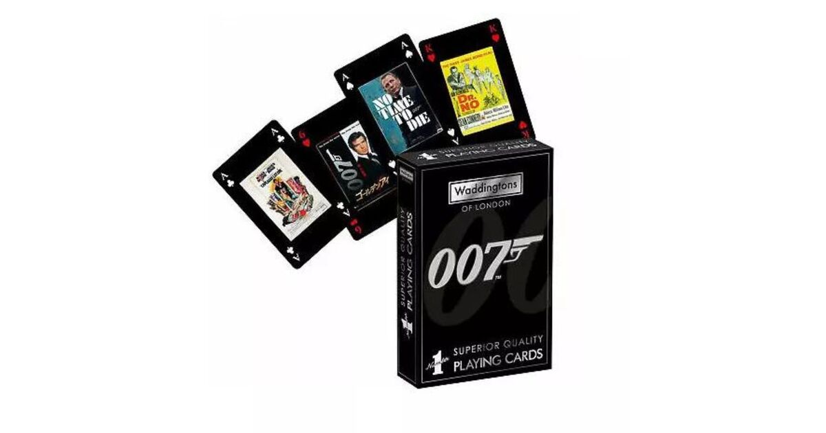Τράπουλα Waddingtons James Bond Playing Cards | Nerdom