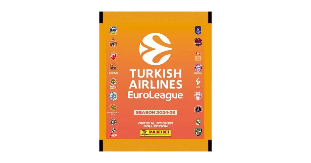 Panini Euroleague 2025 Sticker (1pc) | Nerdom, Greece