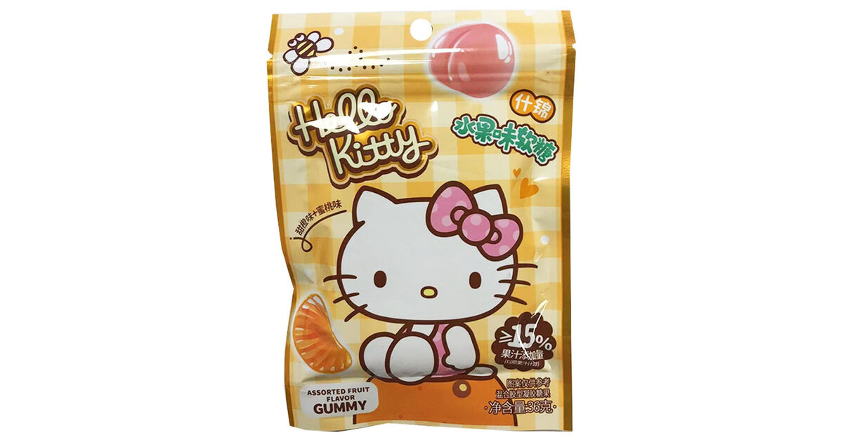 Sanrio Hello Kitty Gelatine Candies Fruits Mix Sweet | Nerdom
