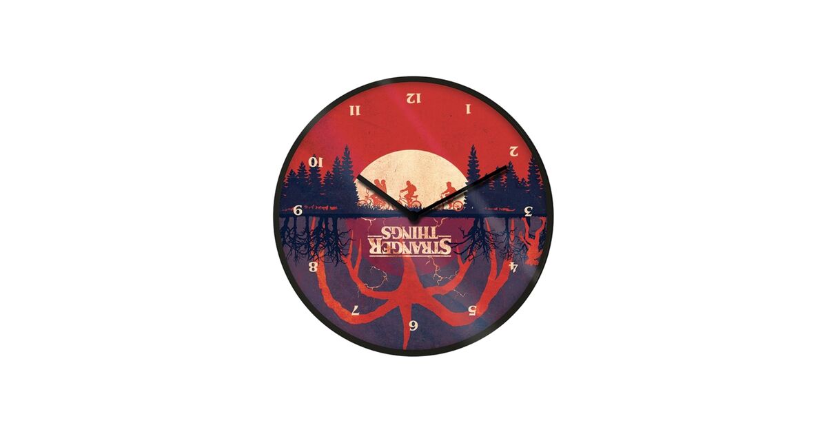 Stranger Things Upside Down Clock | Nerdom, Greece