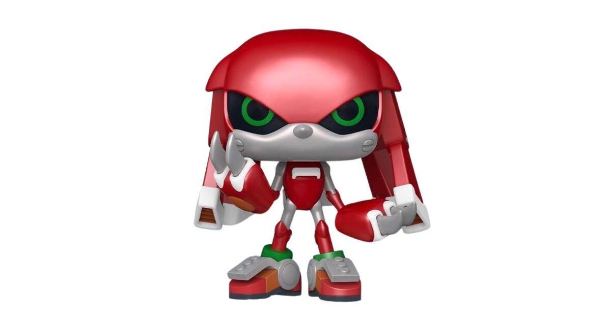 Funko Pop! Games: Sonic The Hedgehog Metal Knuckles (Convention Special Edition) | Nerdom, Greece