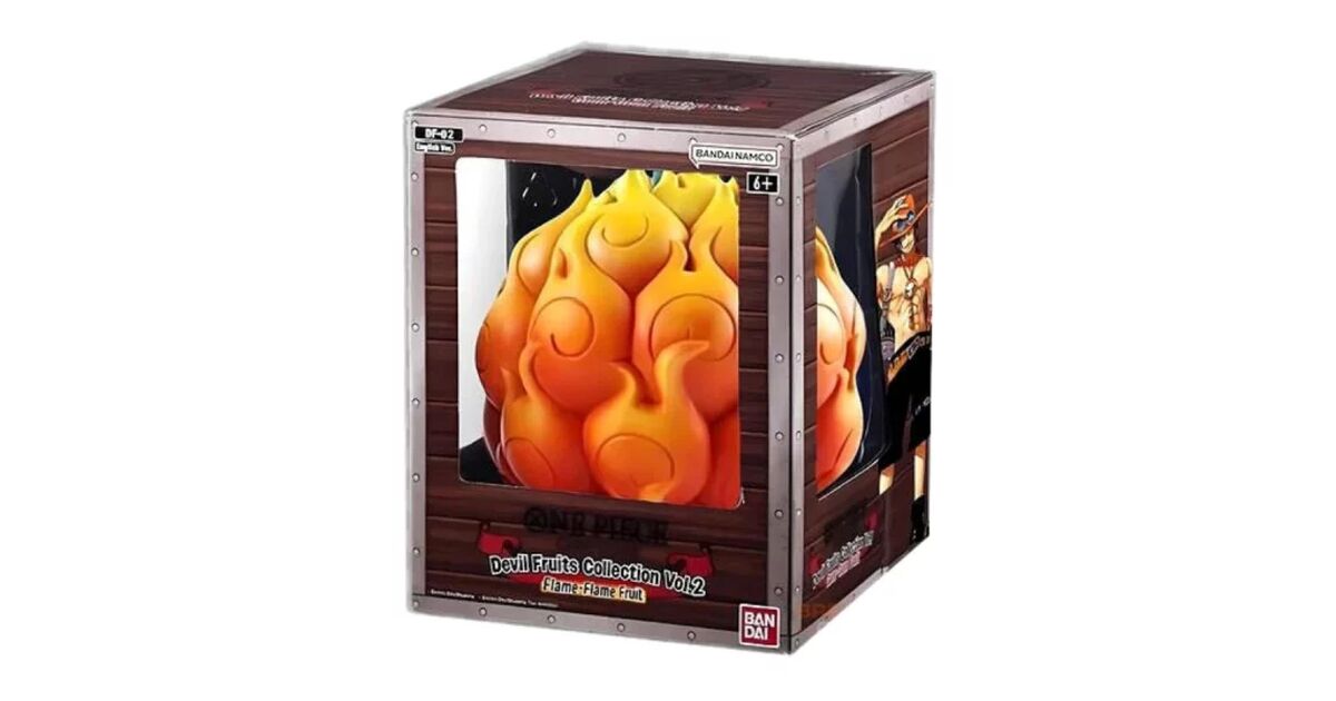 One Piece Card Game Devil Fruits Collection Vol.2 Flame-Flame Fruits DF ...